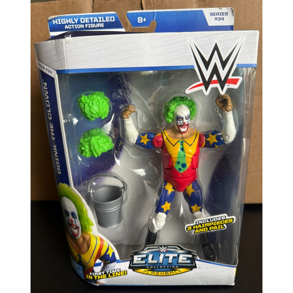 Mattel | Toys | Wwe Elite Doink The Clown Flashback Series 34 Mattel ...
